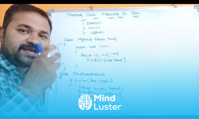 Learn Thread Class Methods In Java Part2 start run isAlive - Mind Luster