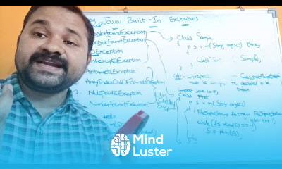 Learn Built in Exceptions in Java with examples Types of Exceptions Checked Exceptions Unchecked ...