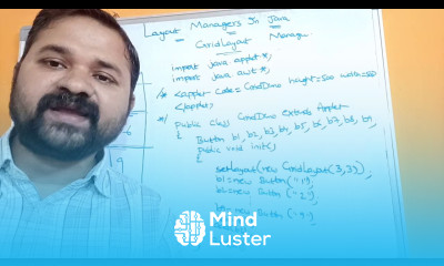 Learn GridLayout in Java Layout Managers Java AWT Applets Swings Java Programming Frames - Mind ...