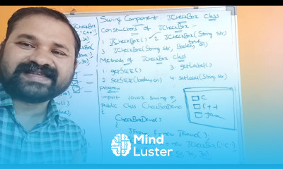 Learn JCheckBox Class Swing Components Swing Controls Java Programming - Mind Luster