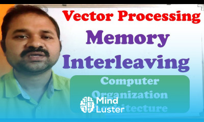 Learn Vector Processing In Computer Organization Architecture Memory Interleaving Pipelining ...
