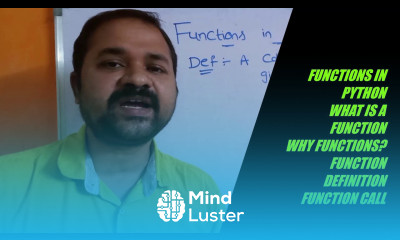 Learn Functions in Python Programming - Mind Luster