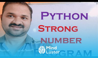 Learn Strong Number Program in Python Check whether a number is strong or not Programming - Mind ...