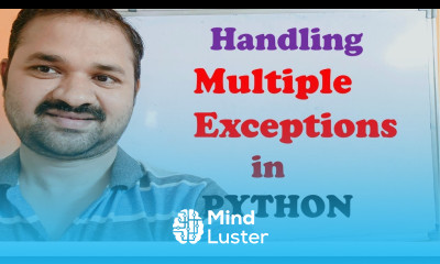 Learn Handling Multiple Exceptions in Python Programming - Mind Luster