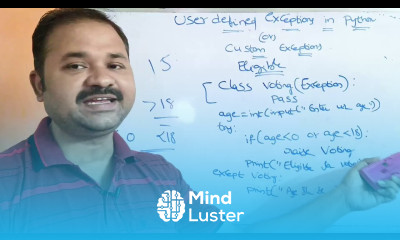 Learn User Defined Exceptions in Python Custom Exceptions in Python Programming - Mind Luster