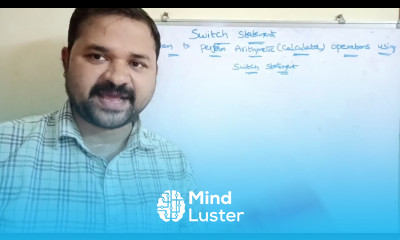 Learn arithmetic operations using switch case in C Programming simple calculator program in c ...