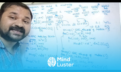 Learn Matrix addition in C c program to add two matrices C Program to Subtract Two Matrices ...