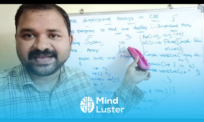 Learn one dimensional array in c net single dimensional array in c with example - Mind Luster