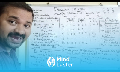 Learn Deadlock Detection part 2 multiple instances of each resource type Banker s algorithm ...