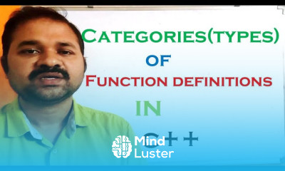 Learn Categories Types of Function Definitions in C Function Design strategies in CPP - Mind Luster