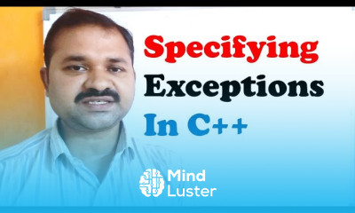 Learn Specifying Exceptions in C - Mind Luster
