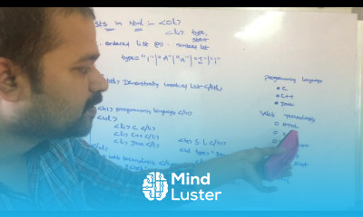 Learn Lists in HTML - Mind Luster