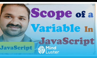 Learn Scope of a Variable in JavaScript Scoping Rules JavaScript Tutorial for Beginners - Mind ...