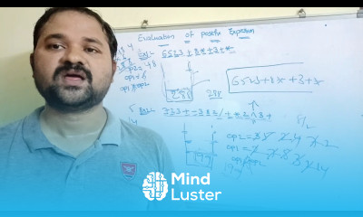 Learn postfix expression evaluation algorithm example program - Mind Luster