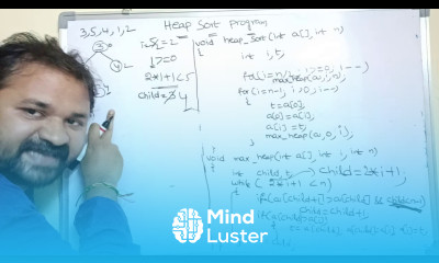 Learn Heap Sort Program explanation with an example - Mind Luster