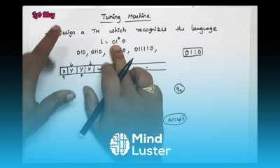 Learn Turing Machine example 1 TOC in Telugu - Mind Luster