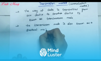 Learn Transmission modes in Computer Networking CN class 14 in Telugu - Mind Luster