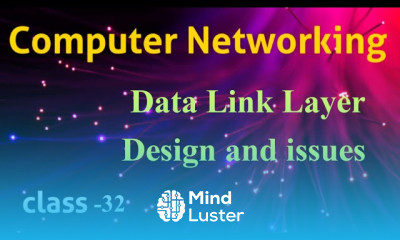 Learn Data Link Layer Design and issues CN classes in Telugu - Mind Luster
