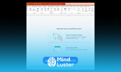 Learn PowerPoint Tips Integrate Polls Easily with Forms PowerPoint Shorts - Mind Luster
