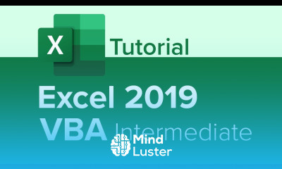 Learn Excel 2019 VBA Intermediate Tutorial - Mind Luster