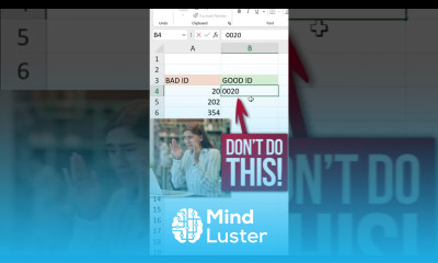 Learn Easy Way to KEEP Leading Zeros in Excel shorts - Mind Luster