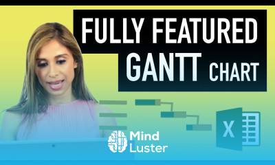 Learn How to Make a Gantt Chart in Excel with Progress Bars actual planned percentage completed ...