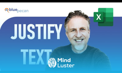 Learn How to Justify Text in Microsoft Excel - Mind Luster