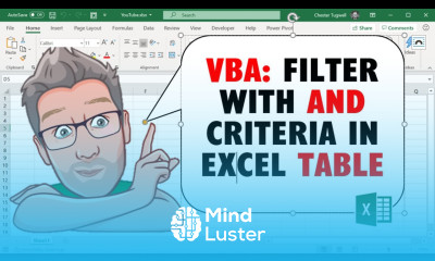Learn Excel VBA Code to Filter with AND Criteria in an Excel Table - Mind Luster