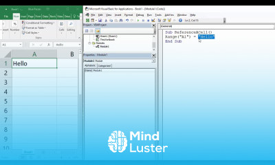 Learn How to Reference a Cell in Excel VBA - Mind Luster