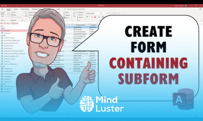 Learn How to Create a FORM WITH SUBFORM in MS Access The Introduction to MS Access Course - Mind ...