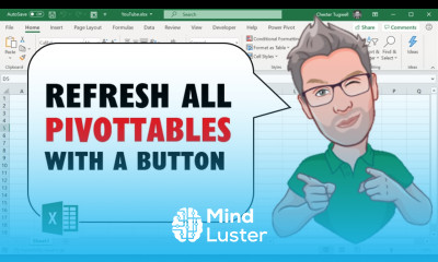 Learn Excel VBA to Refresh All PivotTables With a Button - Mind Luster