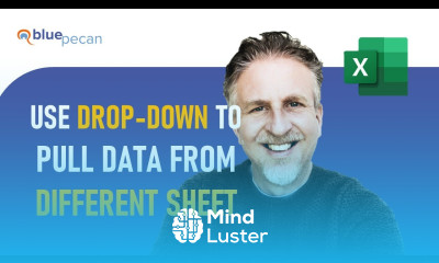 Learn Select from Drop Down and Pull Data from Different Worksheet in Excel VLOOKUP Drop down ...