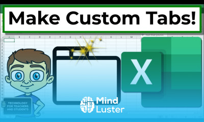 Learn Create Your Own Custom Excel Tabs - Mind Luster