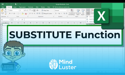 Learn Using the Excel SUBSTITUTE Function - Mind Luster