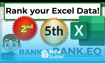 Learn Rank Your Excel Data with the RANK Function - Mind Luster