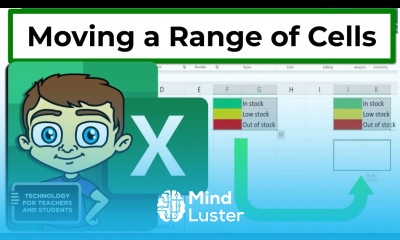 Learn Moving a Range of Cells in Excel - Mind Luster