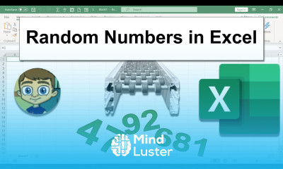 Learn Generating Random Numbers in Excel - Mind Luster