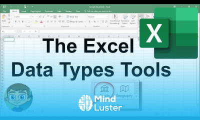 Learn Using the Excel Data Types Tools - Mind Luster