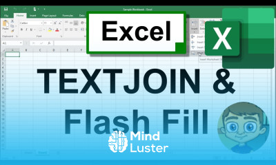 Learn Combining Excel Data by using TEXTJOIN or Flash Fill - Mind Luster