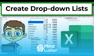 Learn Create Dynamic Dropdown Lists in Excel - Mind Luster