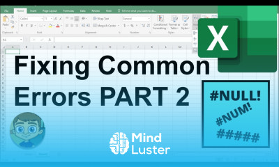 Learn Fixing Common Excel Errors Part 2 NULL NUM - Mind Luster