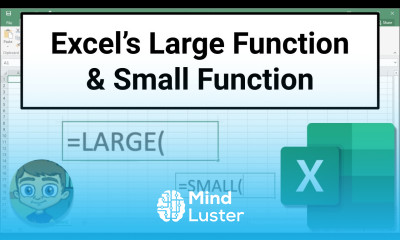 Learn Excel s LARGE Function and SMALL Function - Mind Luster