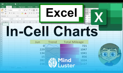 Learn Excel In Cell Charts - Mind Luster