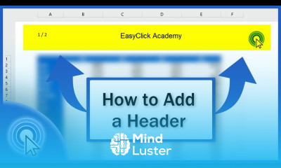 Learn How to Add a Header in Excel Text Picture Page Numbers and More - Mind Luster