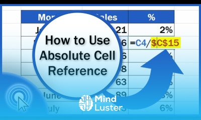 Learn How to Use Absolute Cell Reference in Excel - Mind Luster