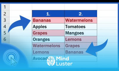Learn How to Compare Two Columns in Excel to Find Differences The Easiest Way - Mind Luster