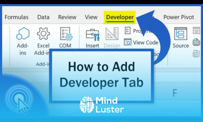 Learn How to Add Developer Tab in Excel - Mind Luster