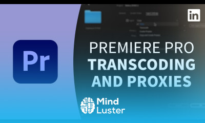 Learn Premiere Pro Tutorial Transcoding media and creating proxies - Mind Luster
