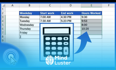 Learn How to Calculate Hours Worked in Excel - Mind Luster