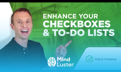 Learn Enhance Your Checkboxes To do Lists with Conditional Formatting in Excel - Mind Luster